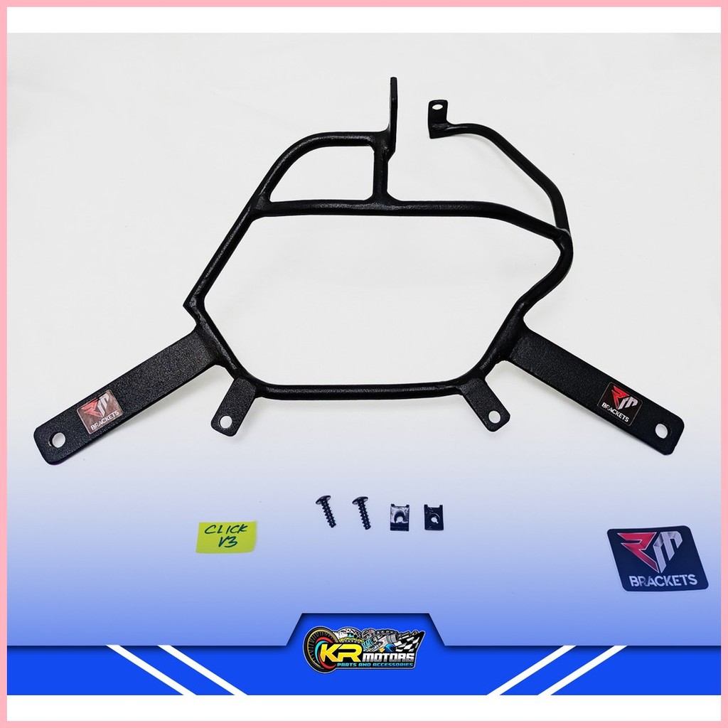 RM BRACKET CLICK V3 AUXILLIARY LIGHTS BRACKET BLACK POWDER COATED IRON ...