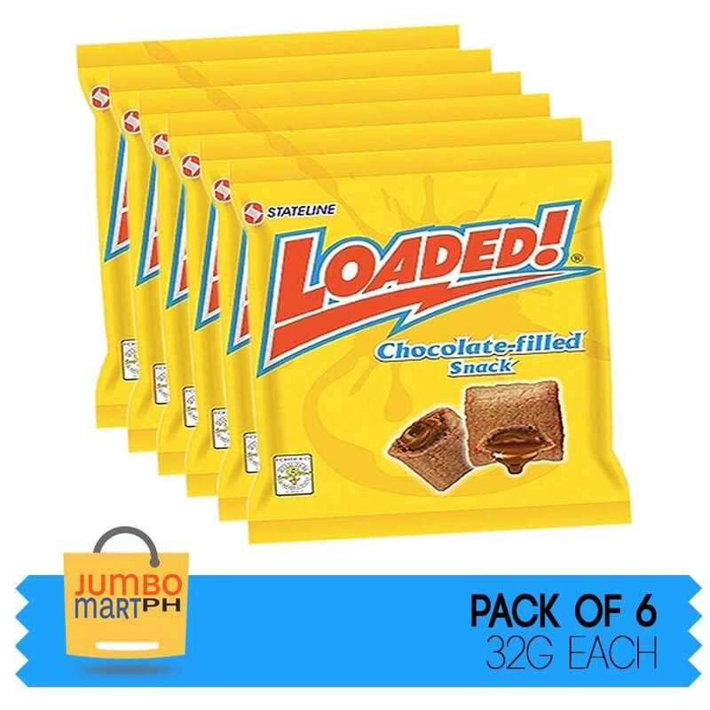 LOADED Chocolate-Filled SNACK 32G / SET OF 6 | Shopee Philippines
