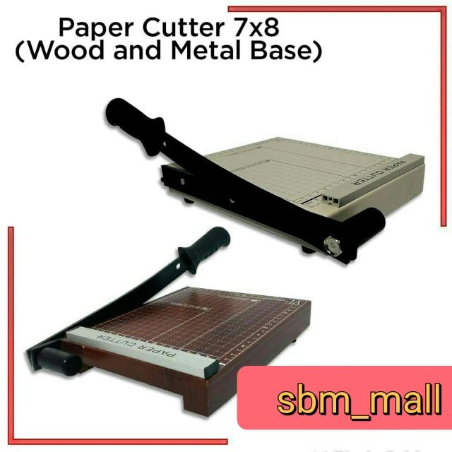 QUAFF PAPER CUTTER A5 SIZE 7*8 PAPER ADJUSTER NOT INCLUDED. | Shopee ...