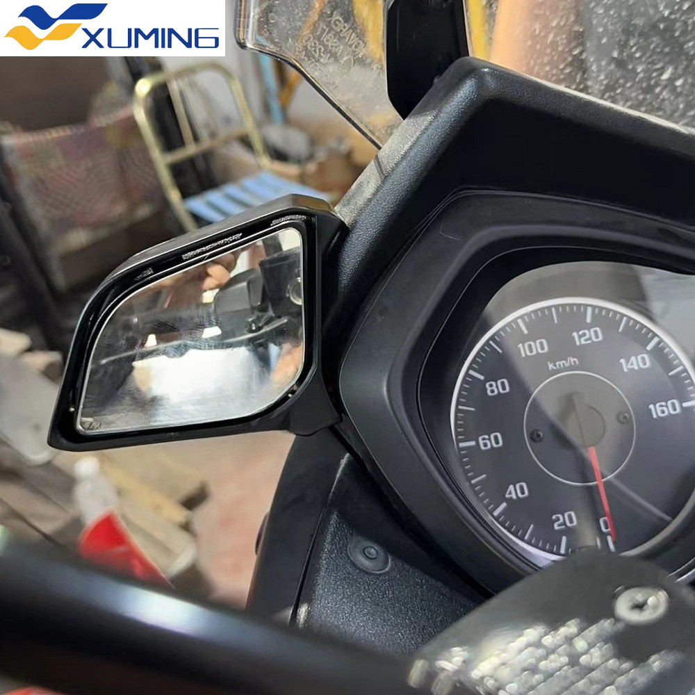 XM XMAX V1 Side Mirror Motorcycle Sergeant Style View Mirrors for ...