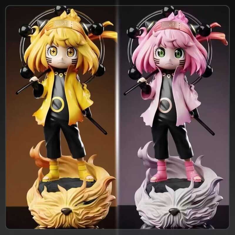 Spy X Family Aniya Cosplay Naruto Figure Six Paths Little Anime Girl ...