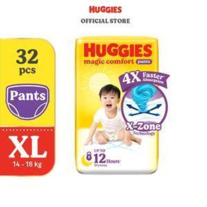 Huggies Magic Comfort Jumbo XL - 32 Pcs | Shopee Philippines