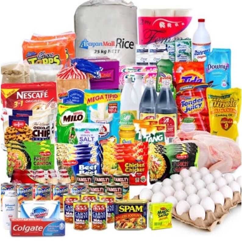 Grocery Essentials Bundle Package 879 All Items Are Indicated In ...