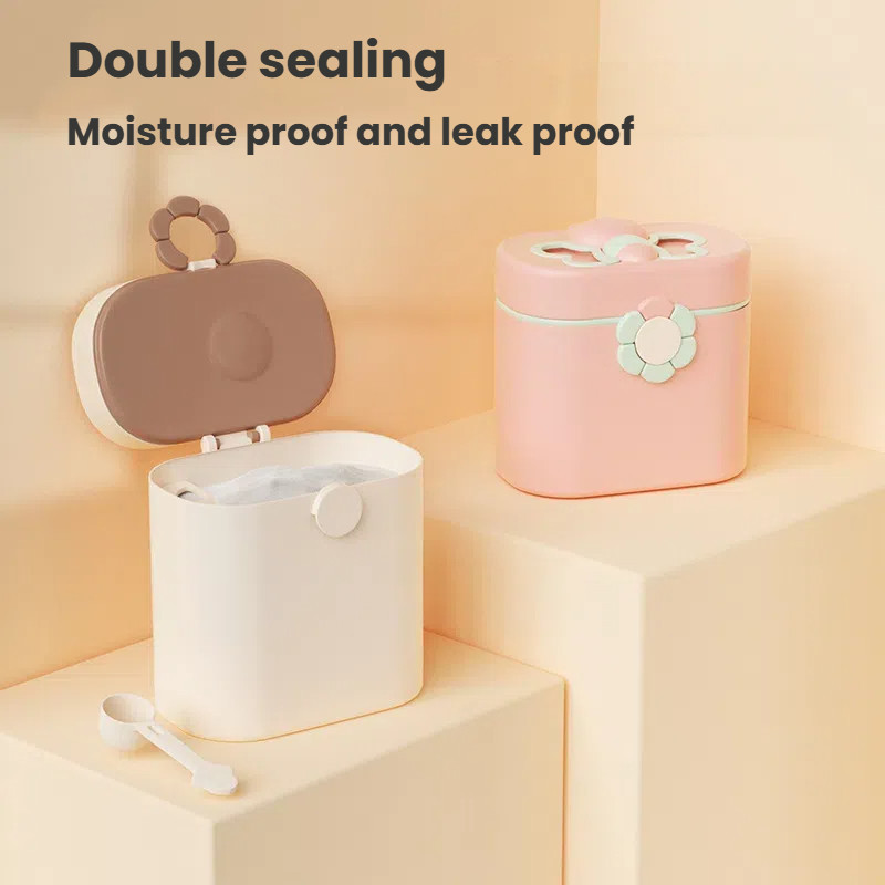 410ml Baby Formula Storage Box -Portable Milk Powder Organizer ...