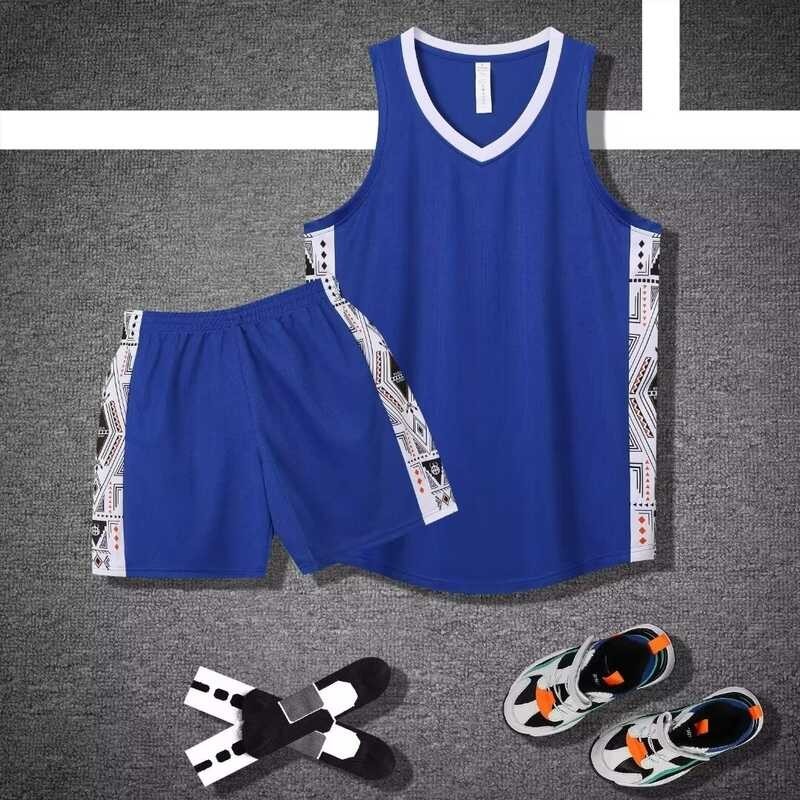 545 Lalaki Ang Mga Ay Nakatakda Asul Na Basketball Jerseys Pan ahing ...