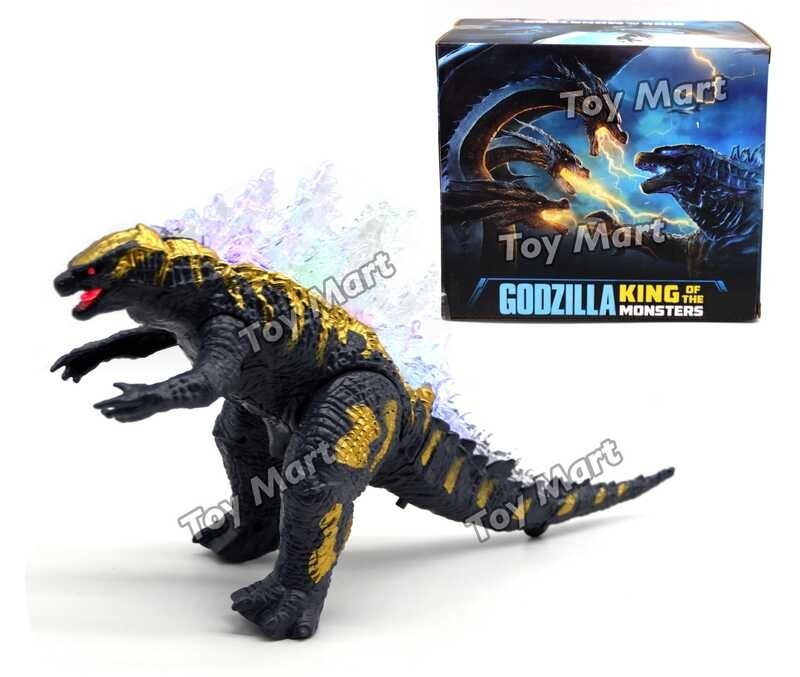 Ang Hari Godzilla Ng Monster Shinning Walking Action Figure W/ Light ...