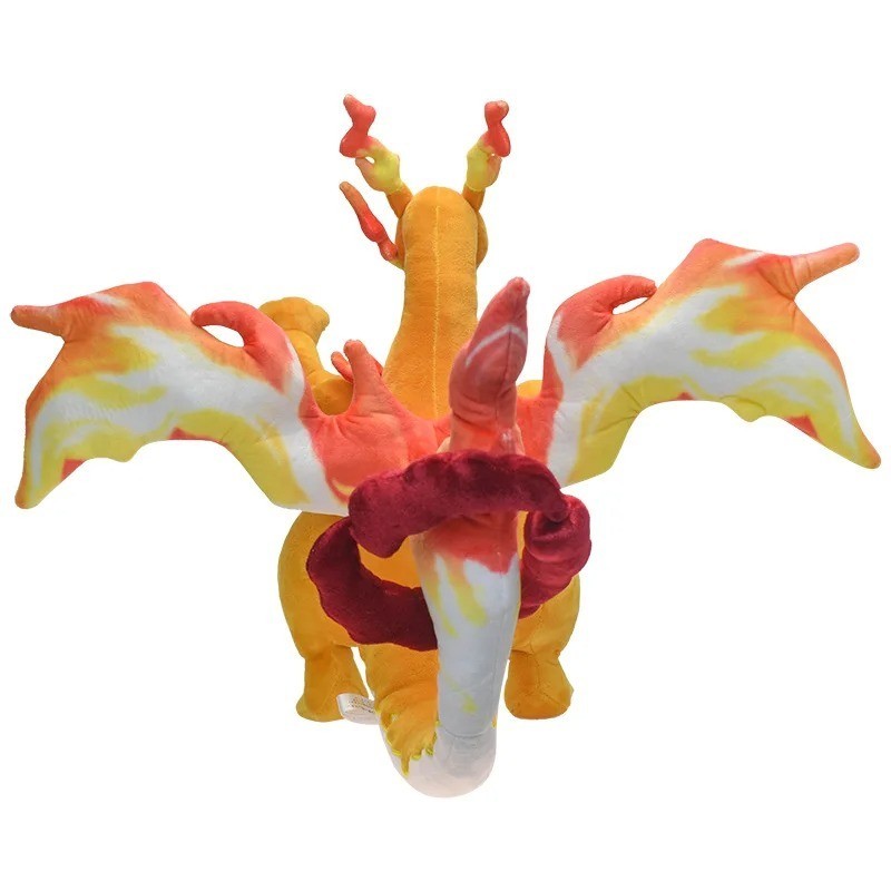 Big Size Pokemon Mega Charizard XY Plush Toys Kawaii Japan Anime Mega ...