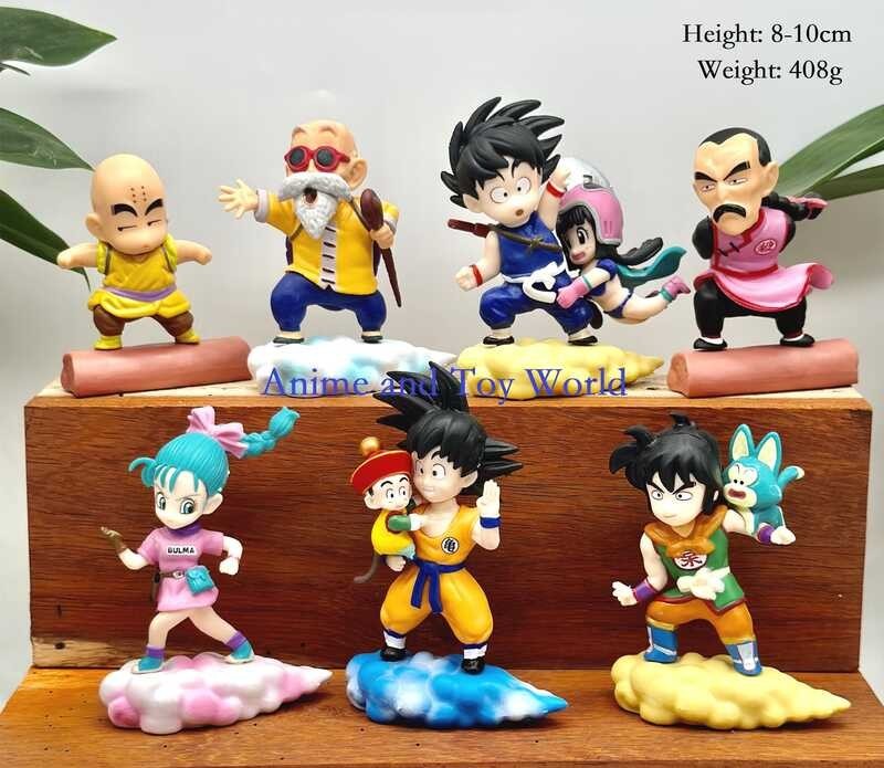 Z Dragon Ball DBZ Goku Gohan Chibi Krillin Master Roshi Sa Flying ...