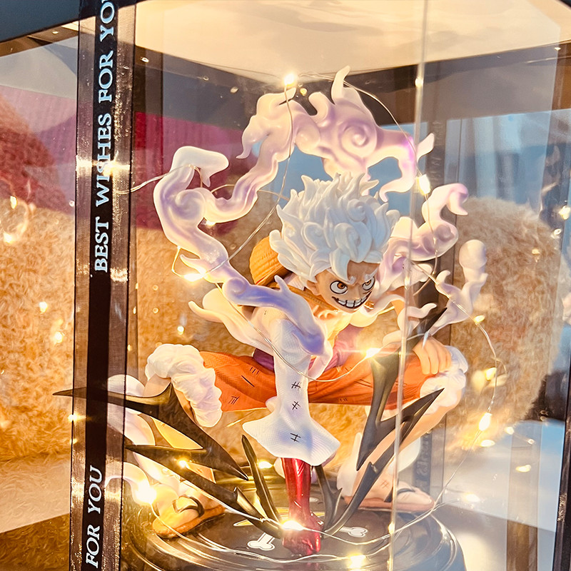 One Piece Figure Sun God Fifth Gear Nika Luffy Thunderbolt Flying ...