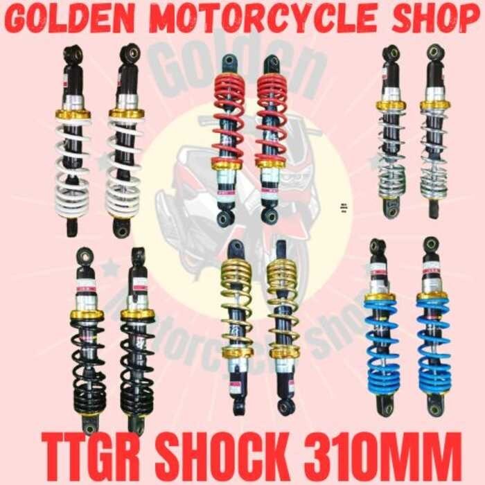 TTGR REAR SHOCK 310Mm/Xrm Wave125/Rs125/Rs100/Rusi125/Smash/Dash/B ...
