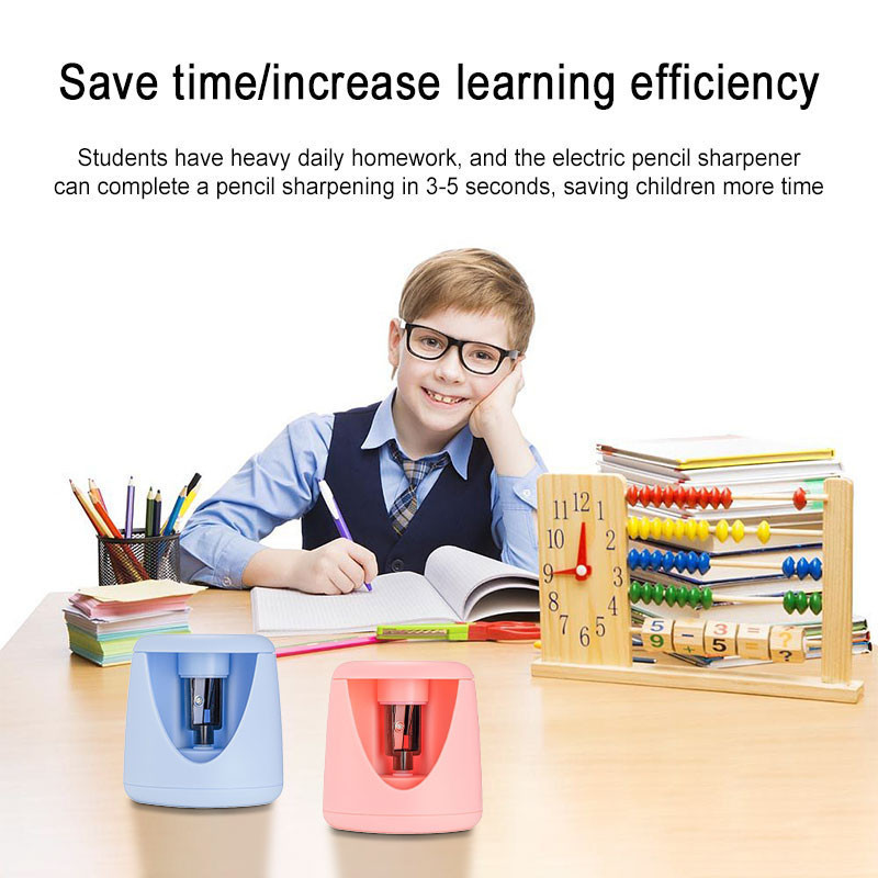 Automatic Electric Pencil Sharpener Office School Supplies Usb Battery ...