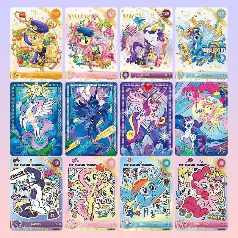 My Little Pony Cards Flash Cards Rare Cards New Internet Celebrities ...