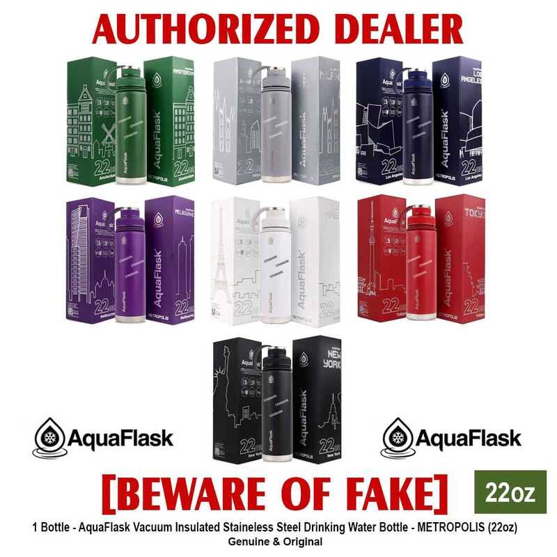ALL AQUAFLASK 22Oz COLORS ( Metropolis Edition Collection ) Aqua Flask ...