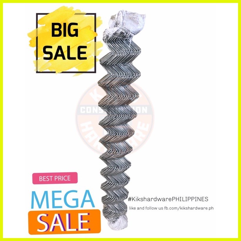 Cyclone wire 3feet height x 22 feet long uses fencing interwoven wires ...