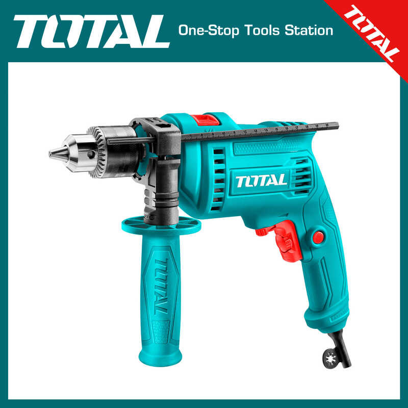 TOTAL Electric Impact Drill Driver 680W [UNK] 710W Variable with Hammer ...