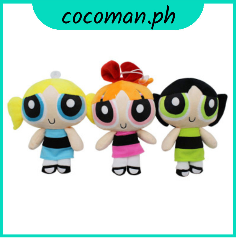 Powerpuff Cartoon Girls Plush Dolls 20cm Pp Toys** Filled Cotton ...