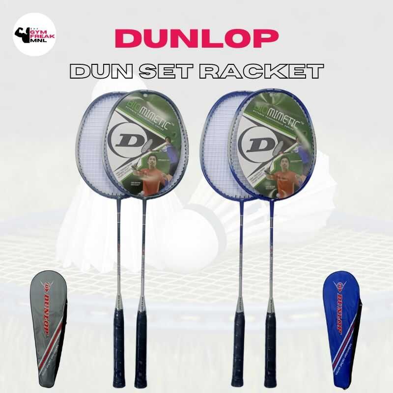 Racket Dunlop Badminton Set (Pair) | Shopee Philippines