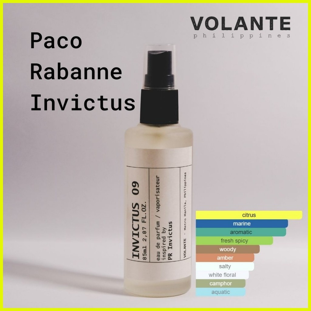 Invictus 09 Men VOLANTE Oil-Based Inspired Perfume Citrus Aromatic ...