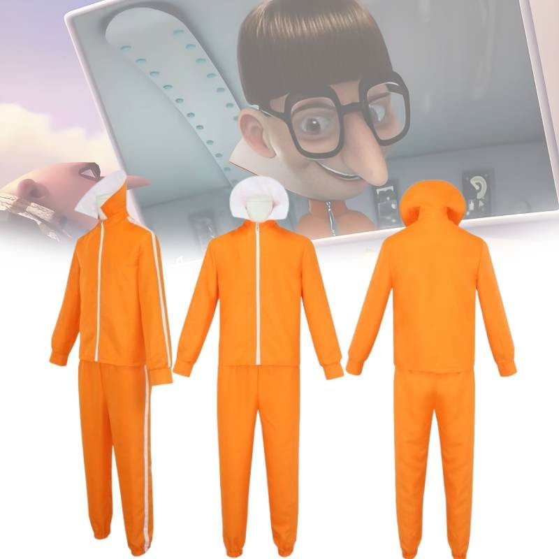 Eye-catching Despicable Me Victor Gru Cosplay Suit For Halloween Events ...