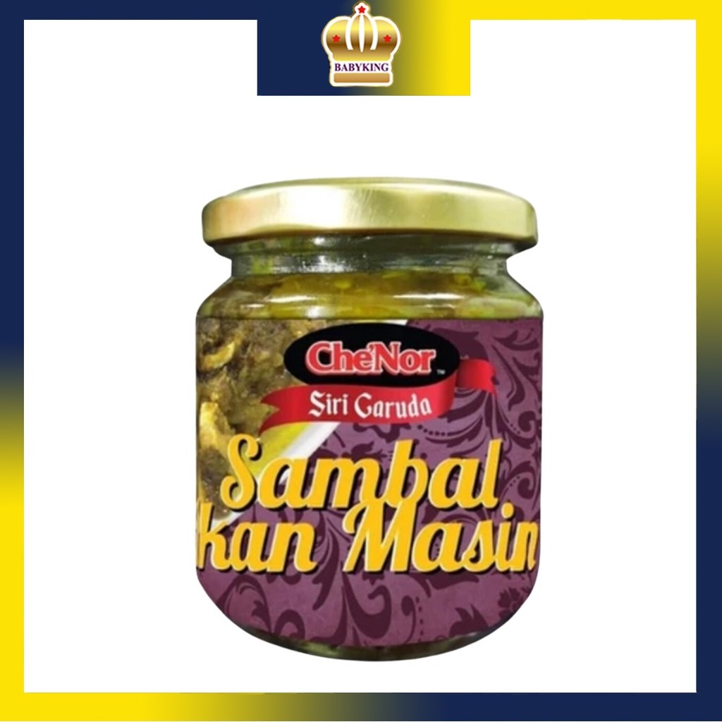 Che Nor Wet Sambal Masin Fish 160gm | Shopee Philippines