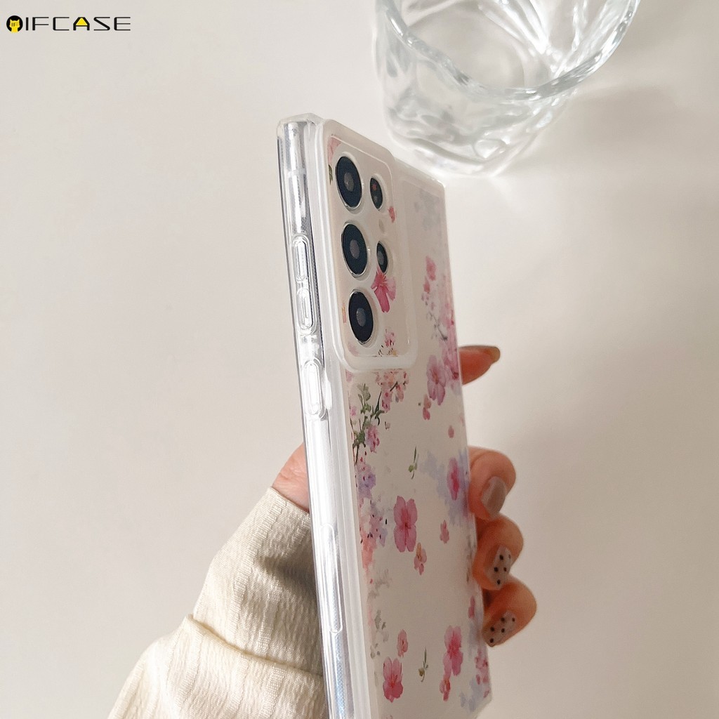 For Realme 8 7 6 5 3 Pro 8s 8i 7i 6s 6i 5s 5i 4G Phone Case Pink Purple ...