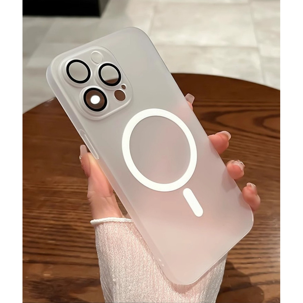 0.3MM Ultra Thin Matte Anti Fingerprint Magnetic Camera Full Cover ...
