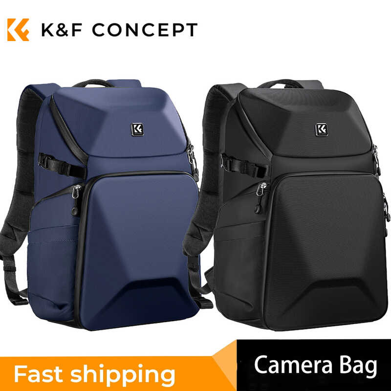 K&F Concept Camera Backpack 20L Waterproof Camera Bag Front Hardshell / 15.6" Laptop / Tripod ...