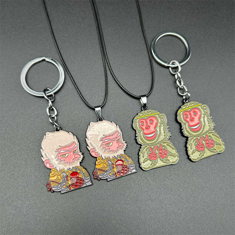Bagong Black Myth: Wukong Keychain Sun Wukong Figure Keyring Metal ...