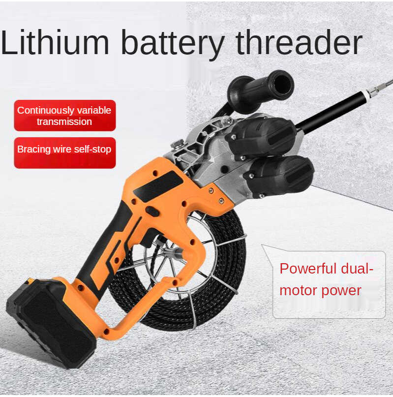 220V Lithium Hine Automatic Electrician Threading Electric Lead Device ...