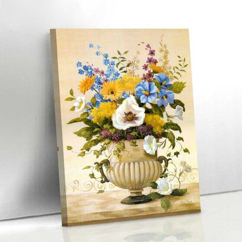 Yellow Rich Money Tree Canvas Painting Modern HD Prints and Posters ...