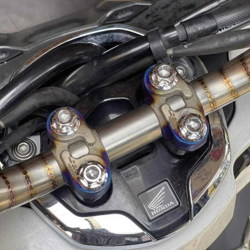 Jet2wheels Naked Handle Bar Version 2 UNBURN PCX / NMAX ( Mufac Look ...