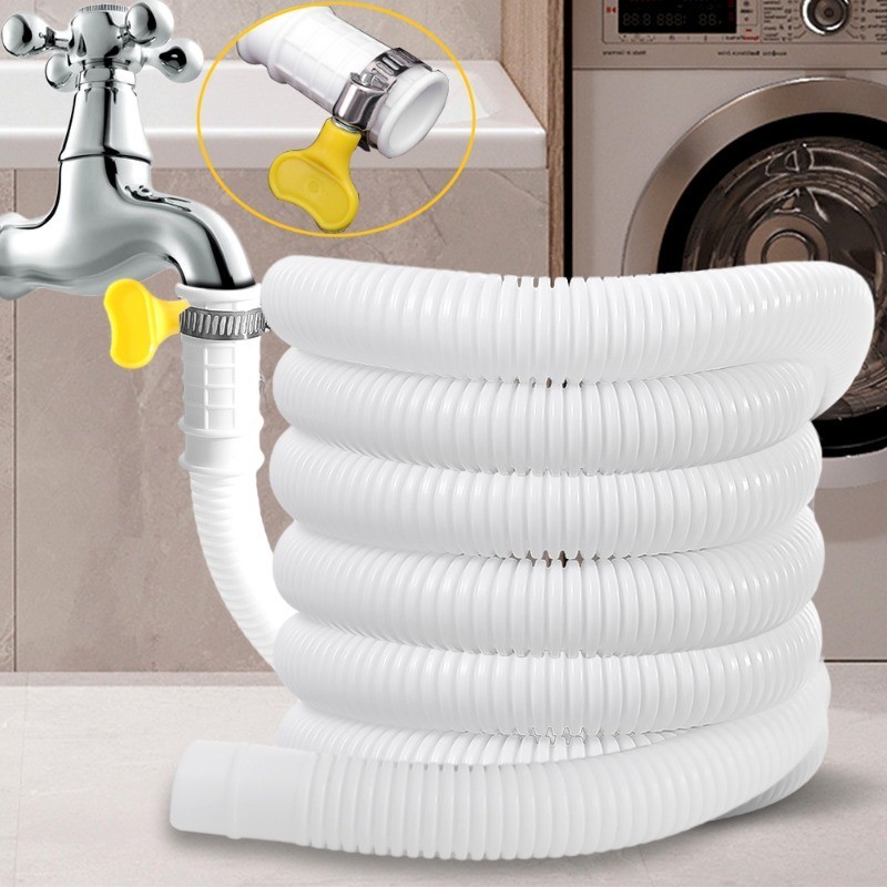 Plastic Water Pipe Washing Machine Inlet Pipe Tub Air Conditioning ...