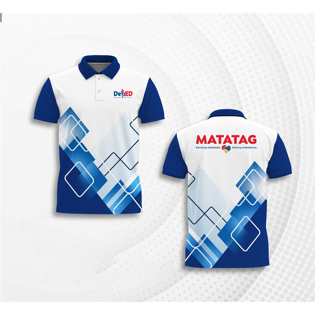 DEPED MATATAG POLO SHIRT UNIFORM FULL SUBLIMATION POLO-Shirt FOR WOMEN ...