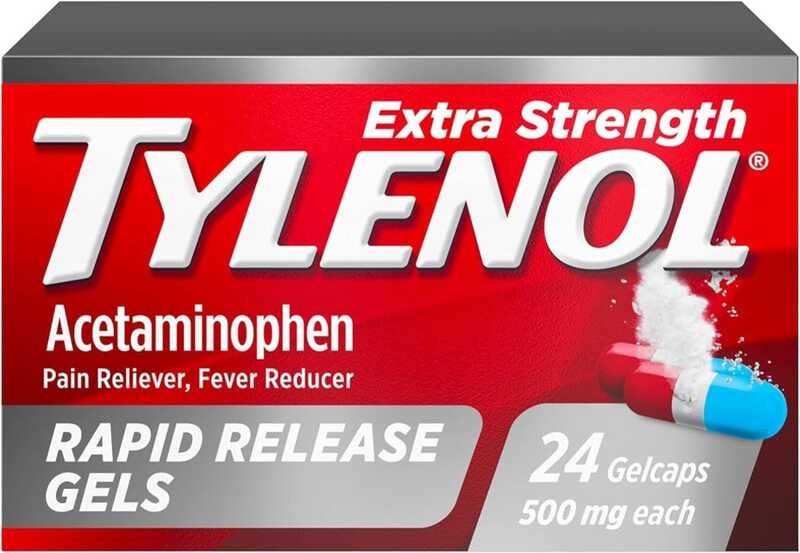 COD Genuine And Original Tylenol Extra Strength Acetaminophen Rapid ...