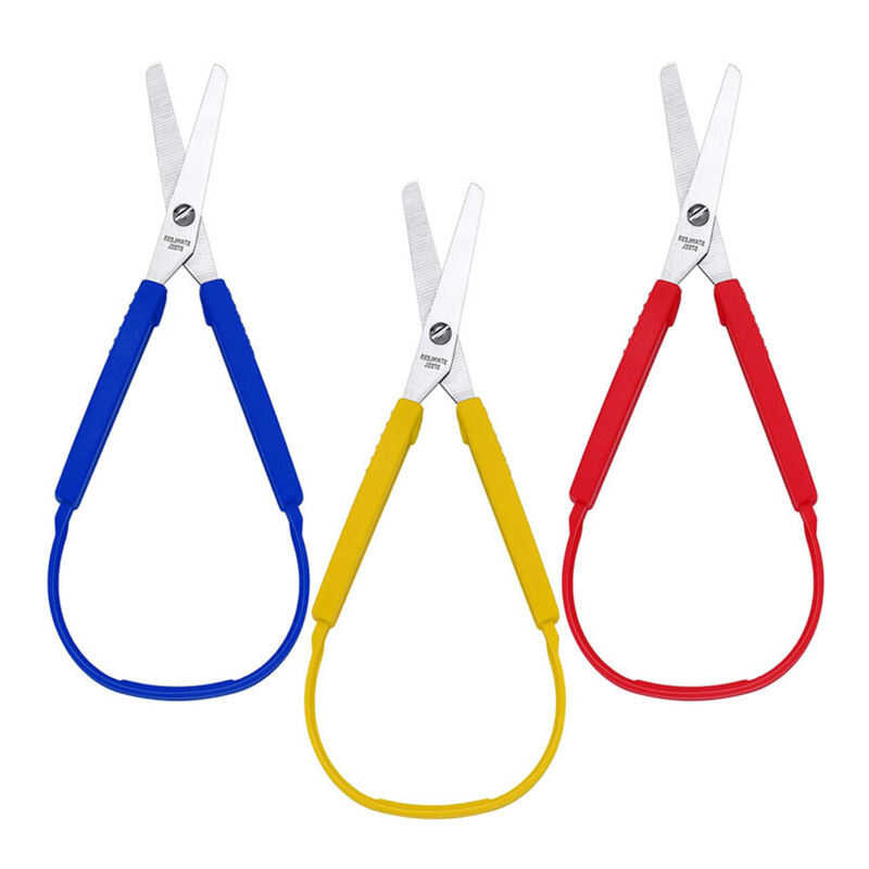 8 Inch Colored Plastic Elastic Paper Cuttings Safety Ring U Shaped ...
