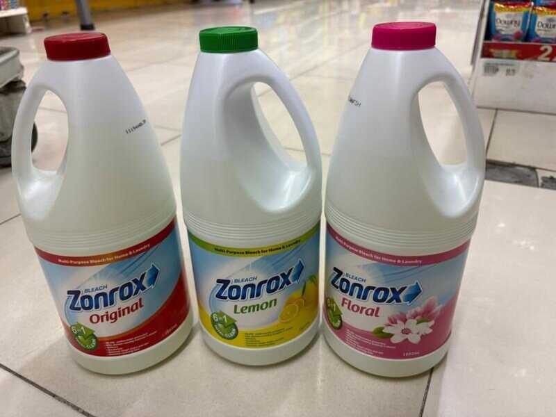 Zonrox Disinfectant Bleach 1/2 Gallon/1892Ml | Shopee Philippines