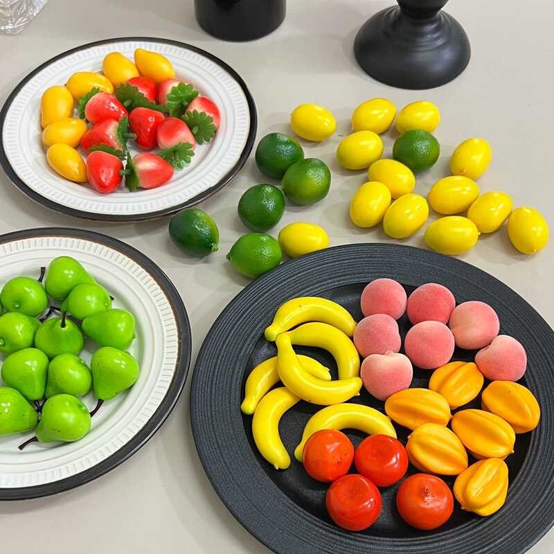 Fruit and Simulation Vegetable Model Cherry Small Fruit and Vegetable ...