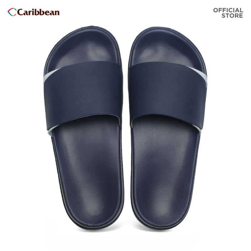 ribbean Men Slides: Khalil (Navy Blue) Slides: (Navy Blue) Slides ...