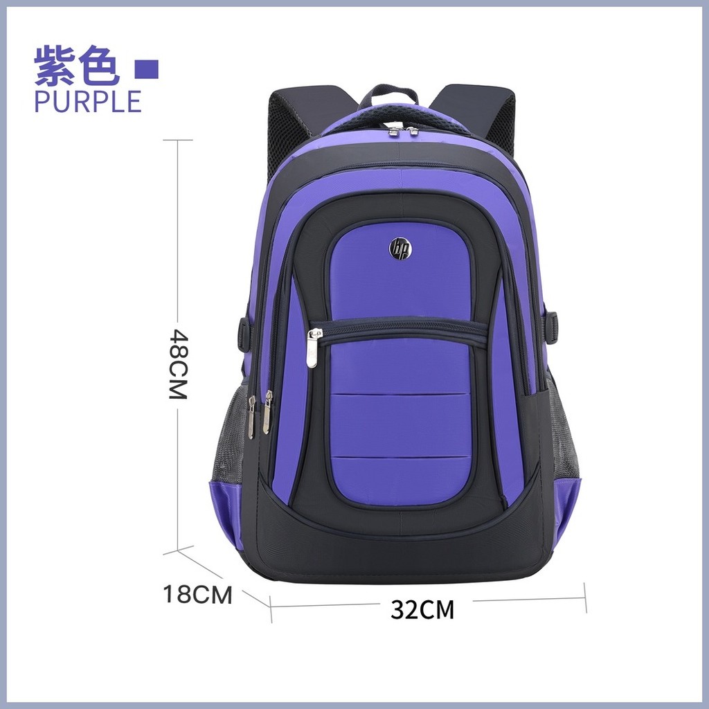 COD New Hp trend fashion backpack Sports backpack 5503# 18inch | Shopee ...