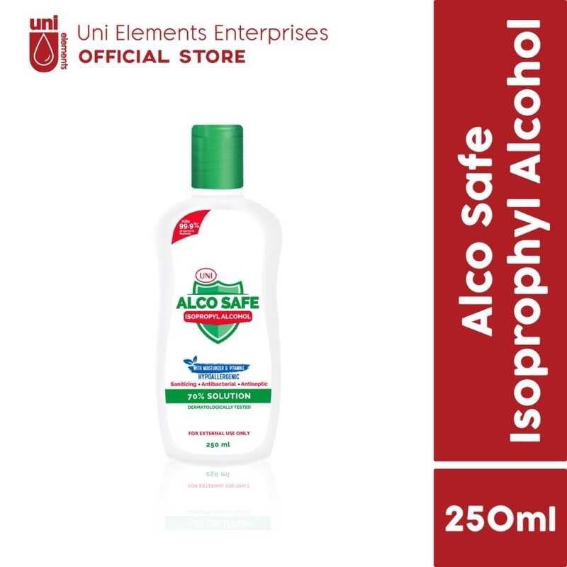 Alco Safe Isopropyl Alcohol 250Ml | Shopee Philippines