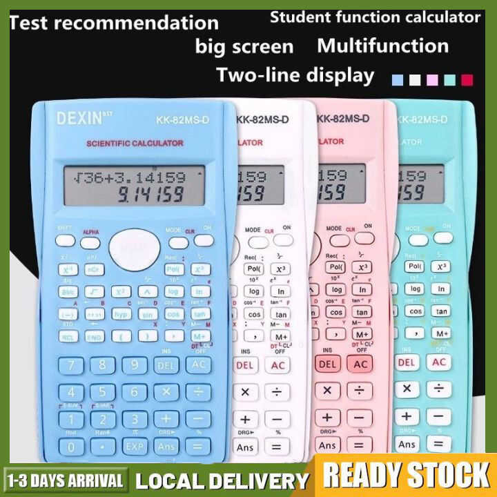 Deli Scientific Calculator Original Battery Multifunction Portable ...