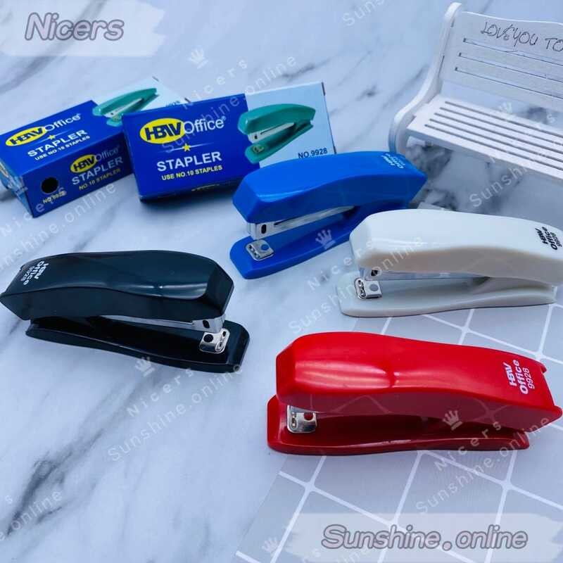 #9928 HBW Plastic Stapler Use #10 Staple Wire(Bala) | Shopee Philippines
