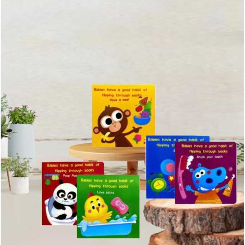5Pcs CHILDREN GOOD HABIT MINI GUIDE ACTIVITY BOOK Zcvg | Shopee Philippines