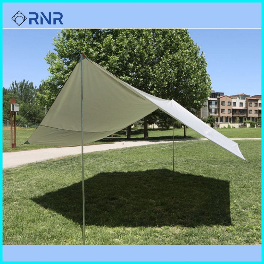 Outdoor canopy Awning Waterproof Tarp Canopy Hammock Tent Tarpaulin ...