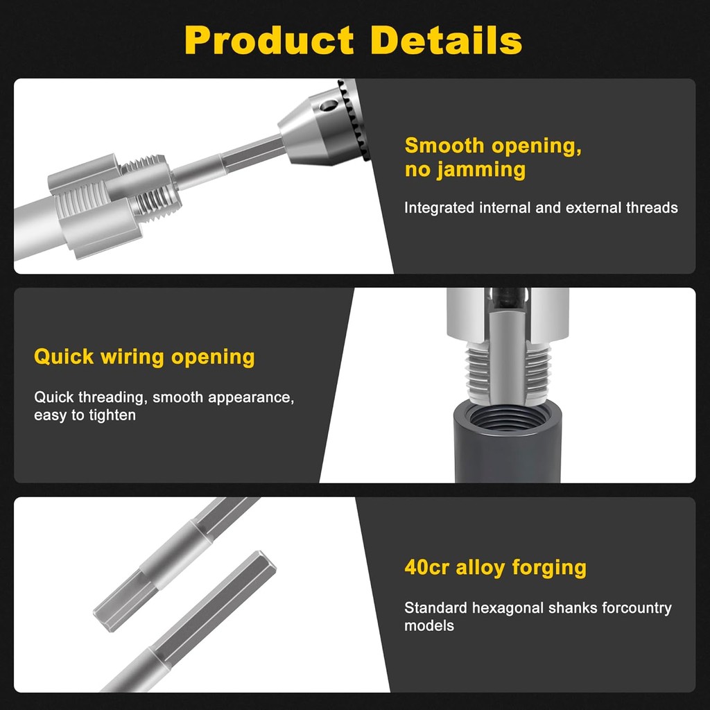 Internal and External Water Pipe Extractor Pipe Maintenance Strong Grip ...