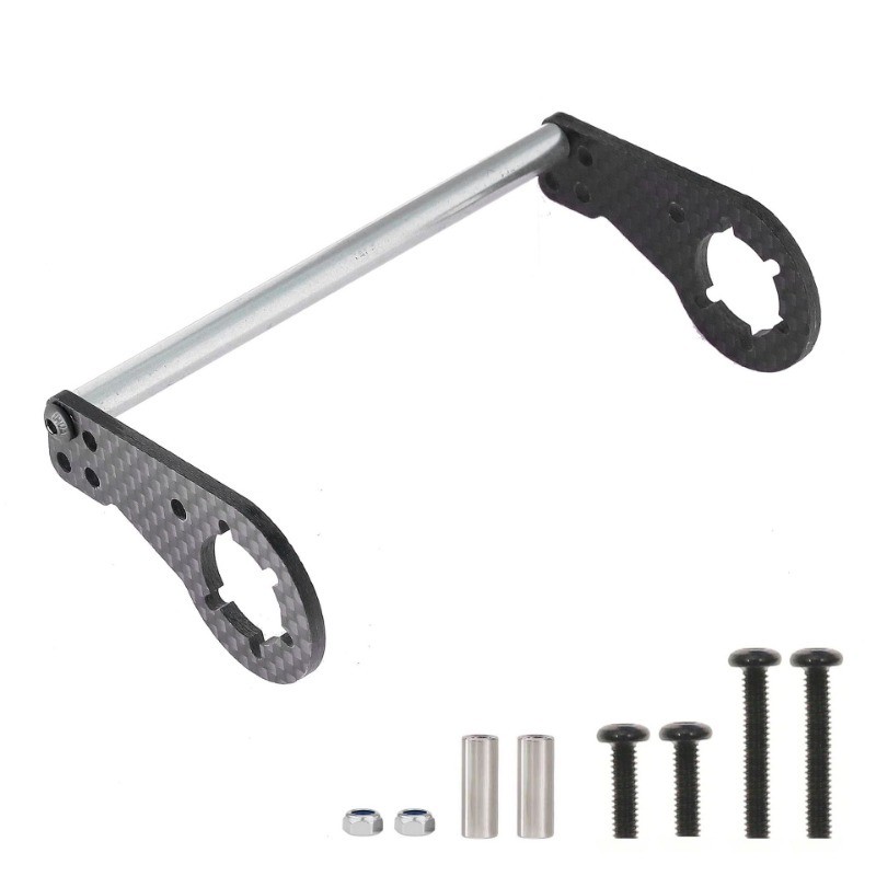 Carbon Fiber Shock Mount Bracket for Tamiya CW-01/Lunch Box - RC Car ...