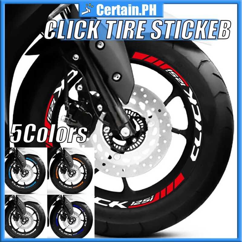 1 Set Honda Click 125I V3 Mags Decals Rim Sticker For Motorcycle A6d 86 ...