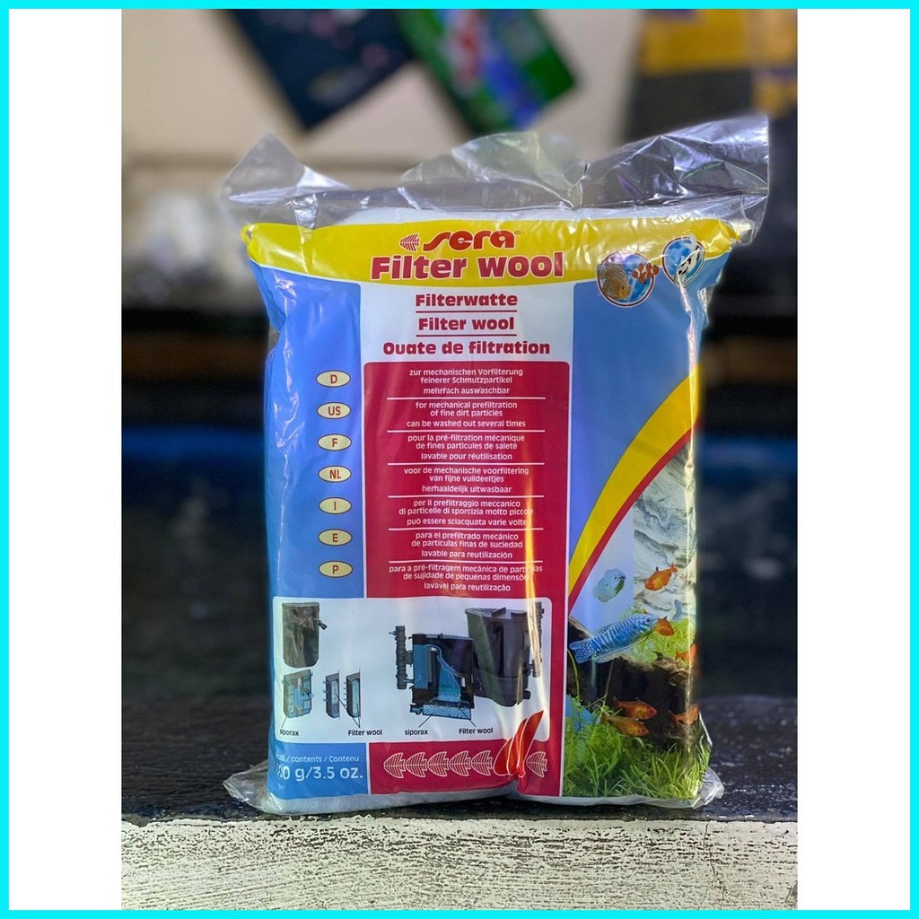 Sera Filter Wool (100g, 250g, and 500g) | Shopee Philippines