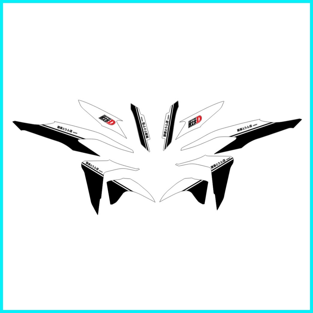 Honda Click 125i V2 Initial D Concept Decals | Shopee Philippines