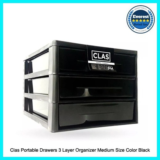 Clas Stackie Loaded 3 Layer Drawer Organizer can Fit up to Long Bond ...